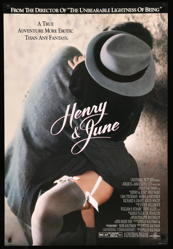 Henry and June (1990) Original One-Sheet Movie Poster - Original Film ...