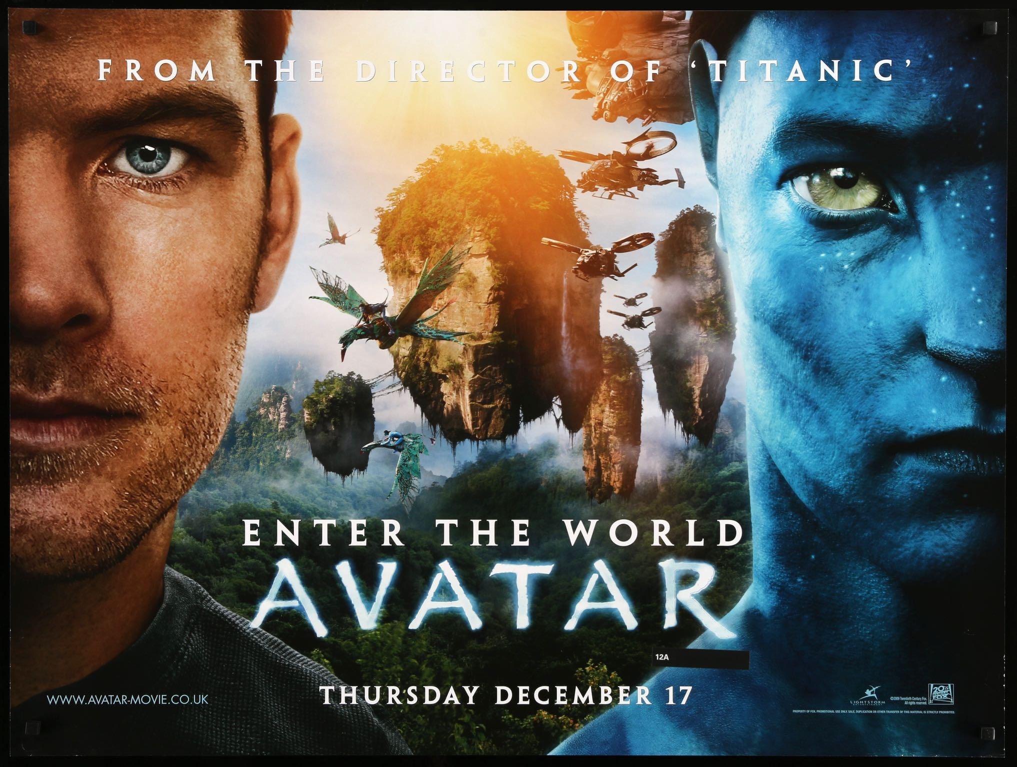 avatar poster font