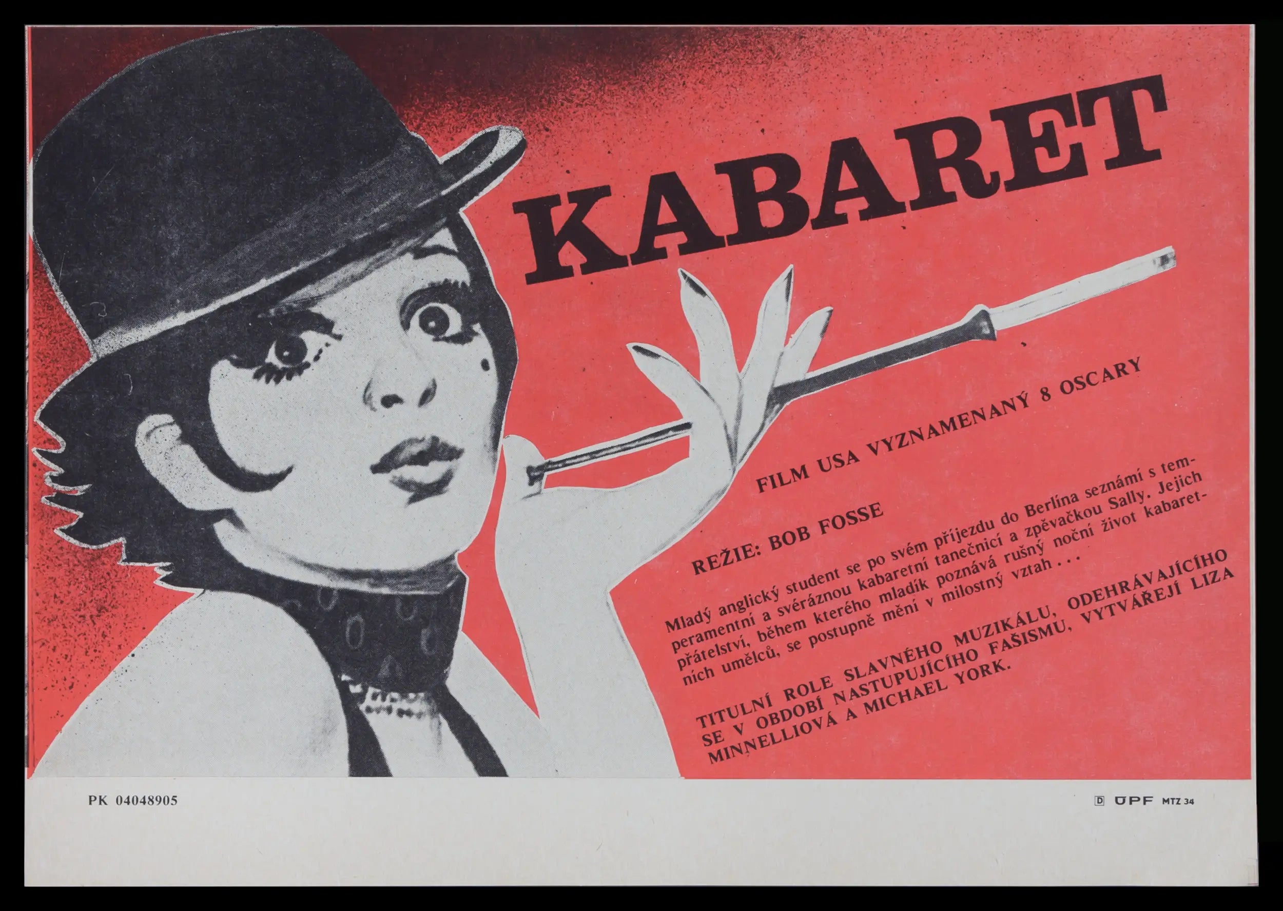 Cabaret 1972 Poster