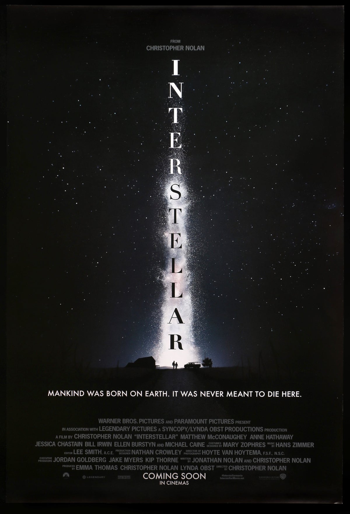 Interstellar (2014) Original One-Sheet Movie Poster - Original Film Art ...